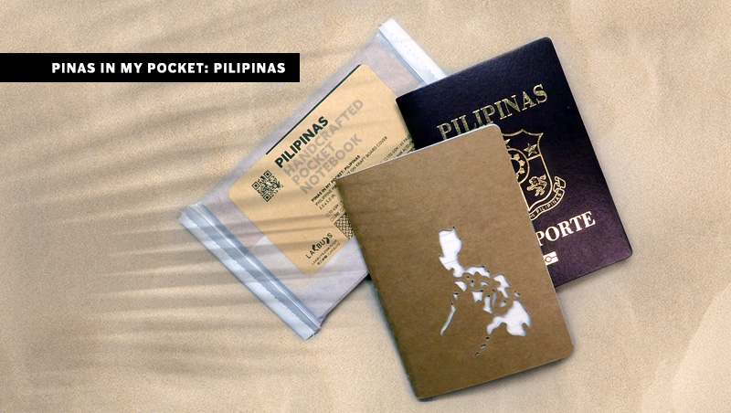 Pilipinas Handcrafted Pocket Notebook | Lakbuys